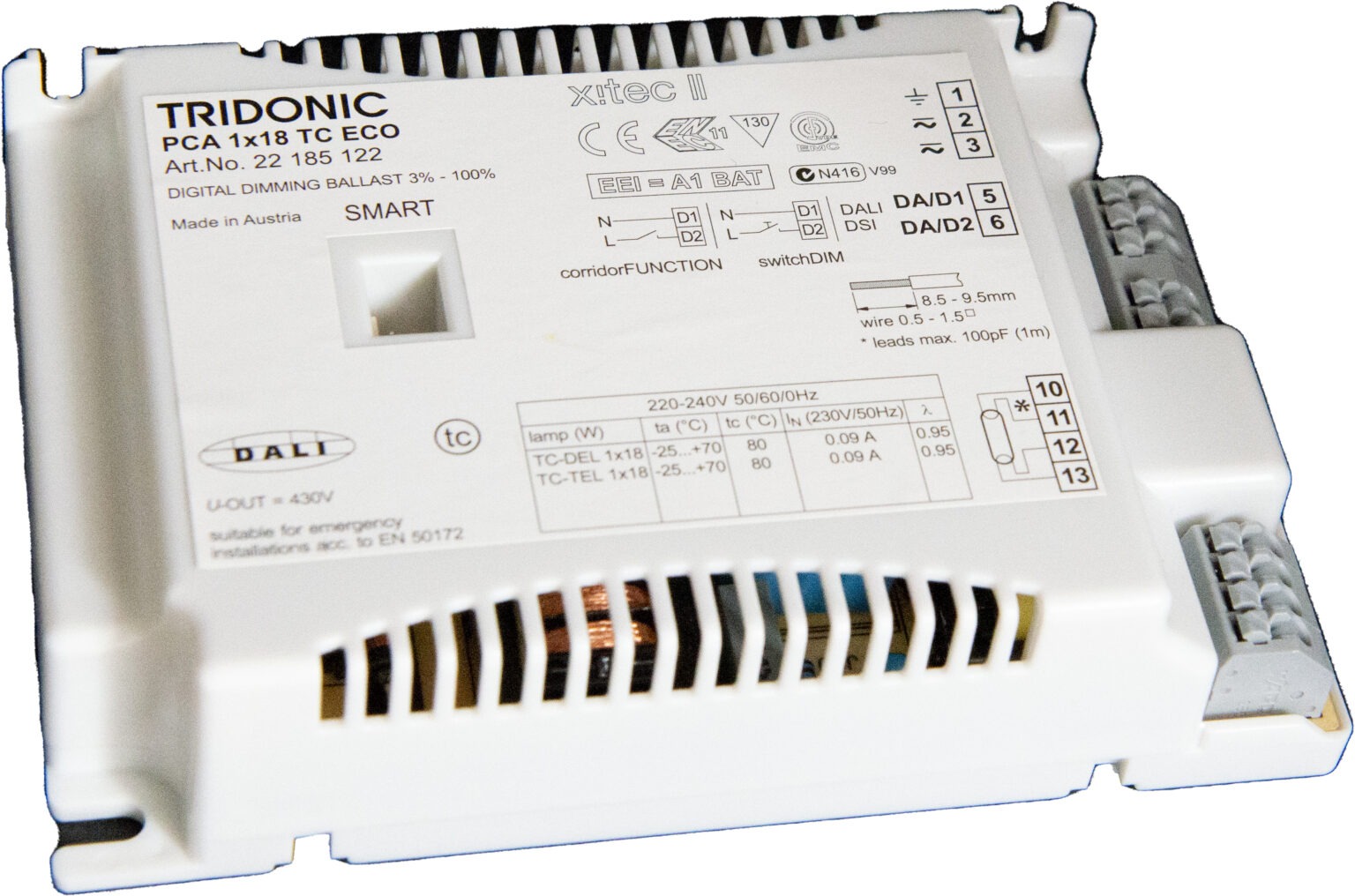 Tridonic PCA 1/18 TC ECO ART. 22185122 - Light Bulbs 2 U